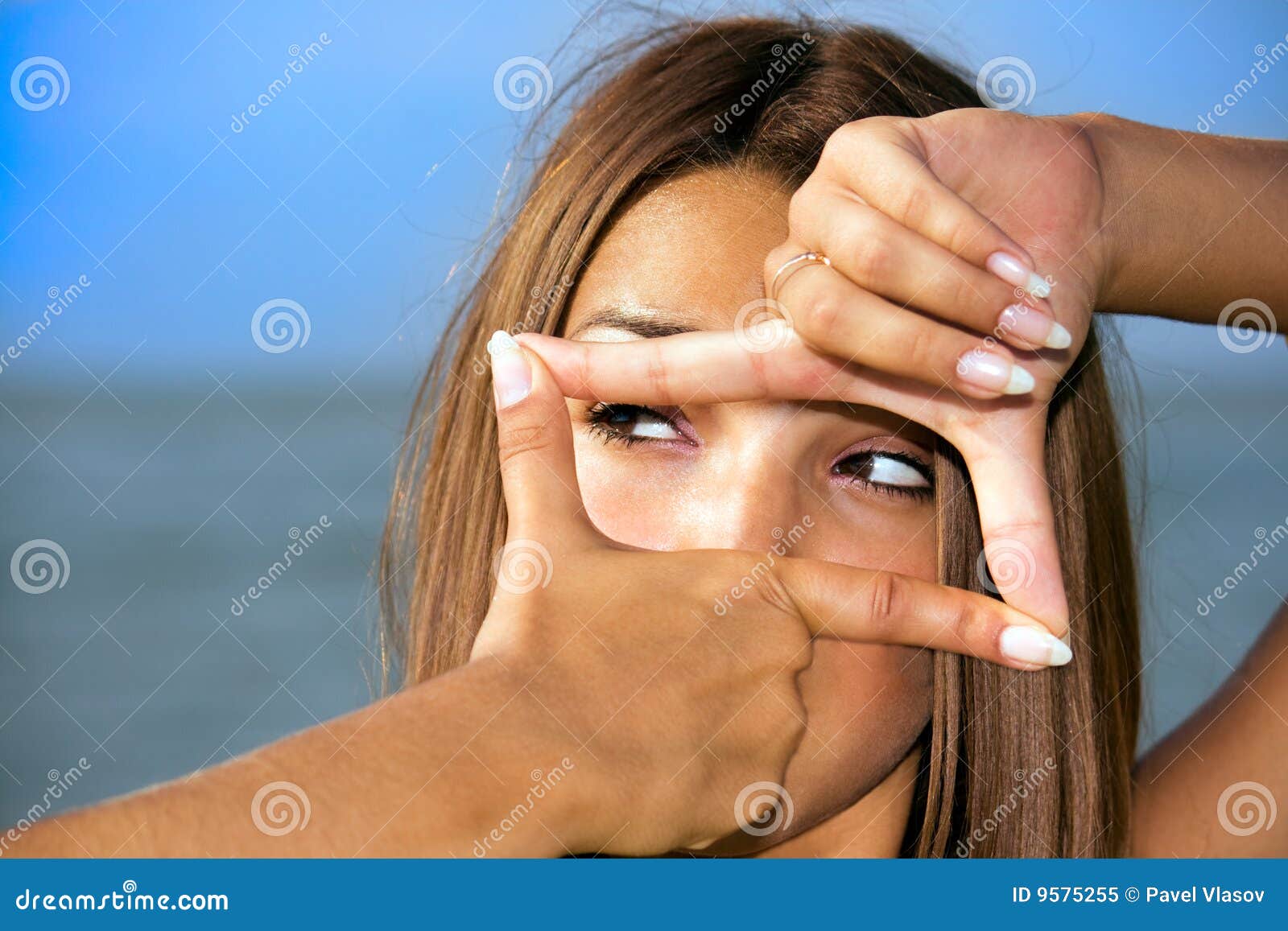 Look stock image. Image of glare, human, fashion, maiden - 9575255