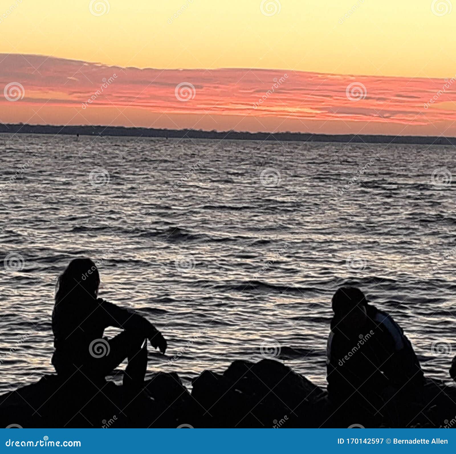 Look Across the Horizon What Do You See Stock Image - Image of look ...