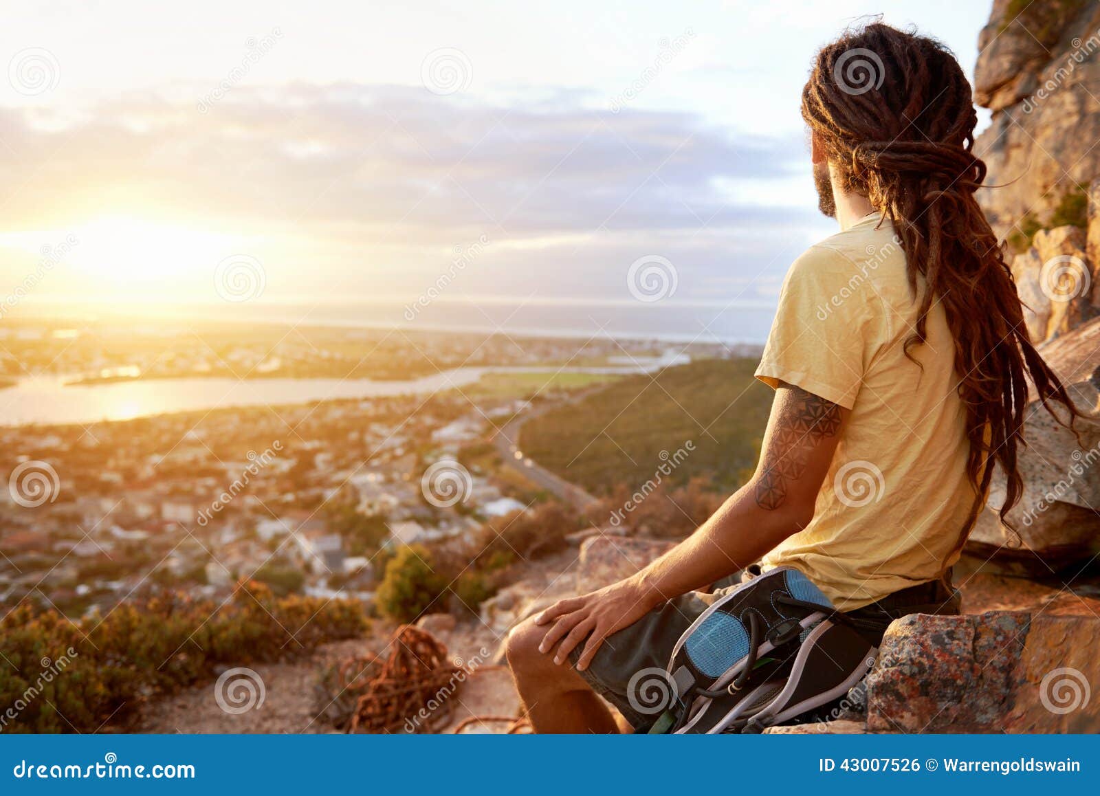 Look at that Beautiful View Stock Photo - Image of holiday, adventure ...