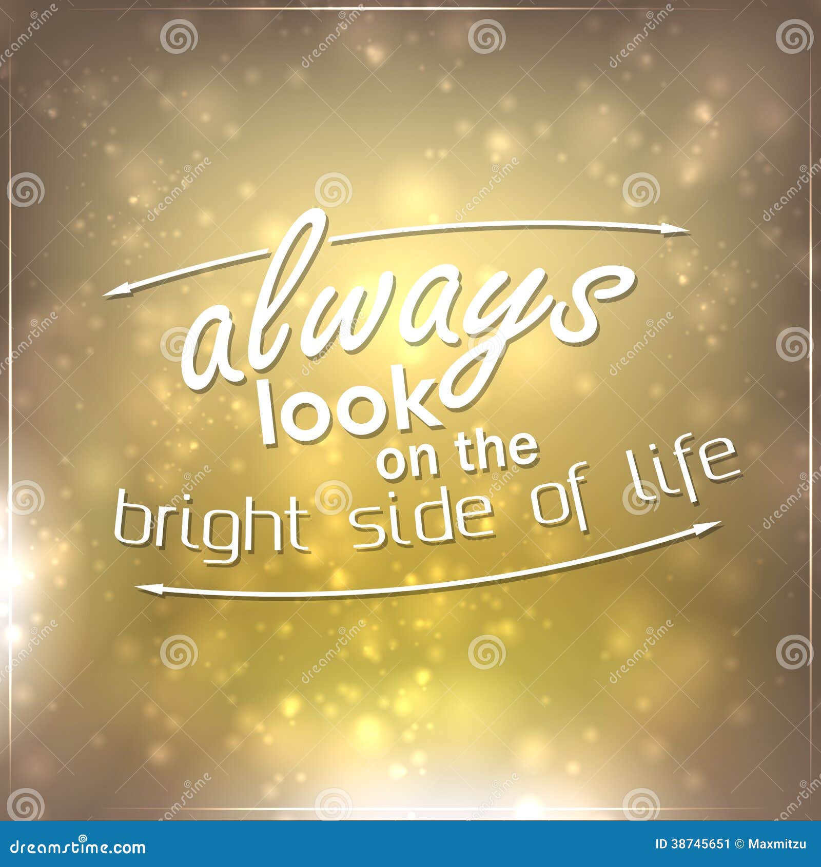 Always Look on the Bright Side of Life Stock Illustration ...