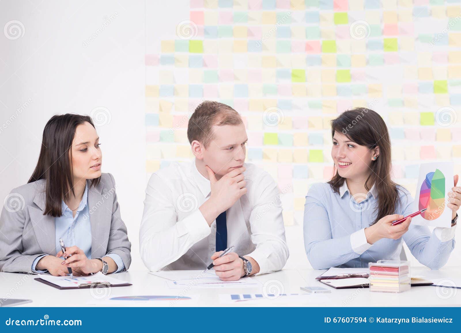 Look! it Can Be a Good Solution Stock Photo - Image of consultation ...