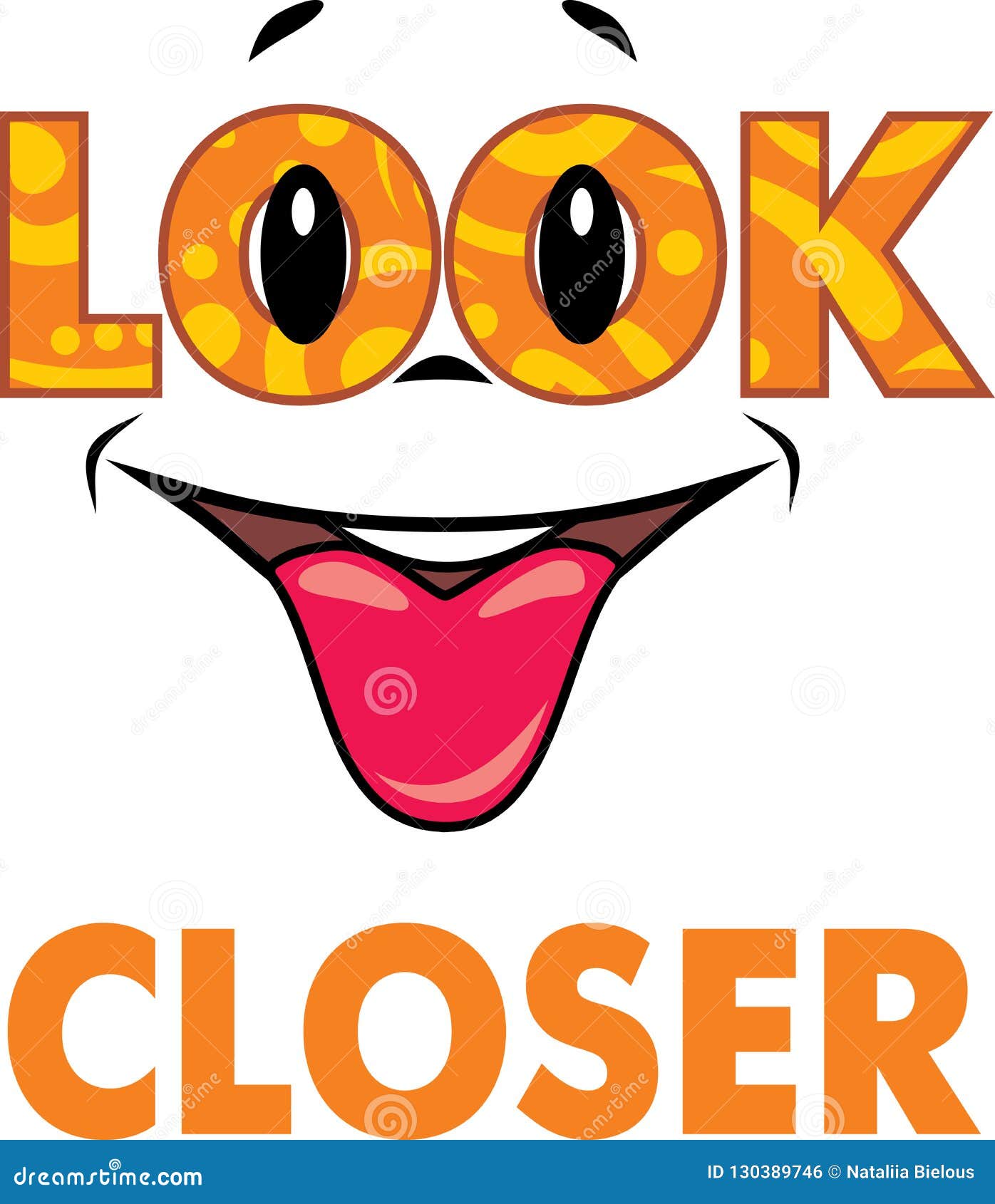 Look Closer. Funny Design for Shirt Stock Vector - Illustration of ... Look Closer. Funny Design for Shirt Stock Vector - Illustration of ...