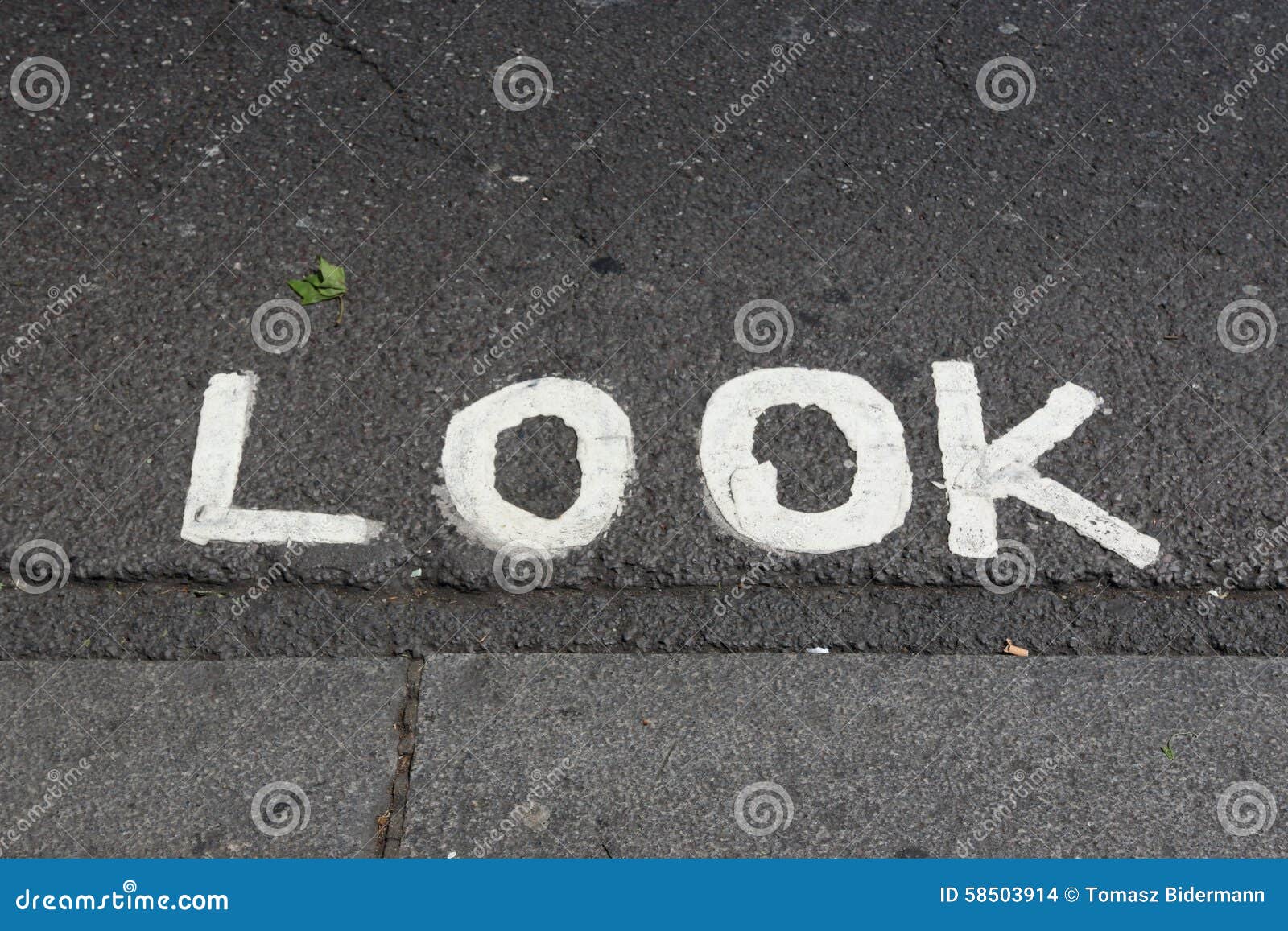 Look stock photo. Image of direction, crossing, message - 58503914