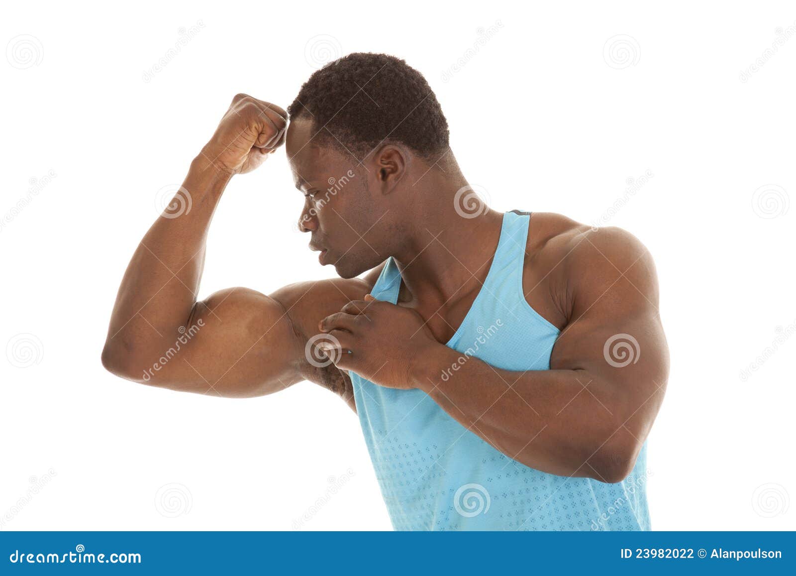 Look flex arm stock photo. Image of professional, akwasi - 23982022