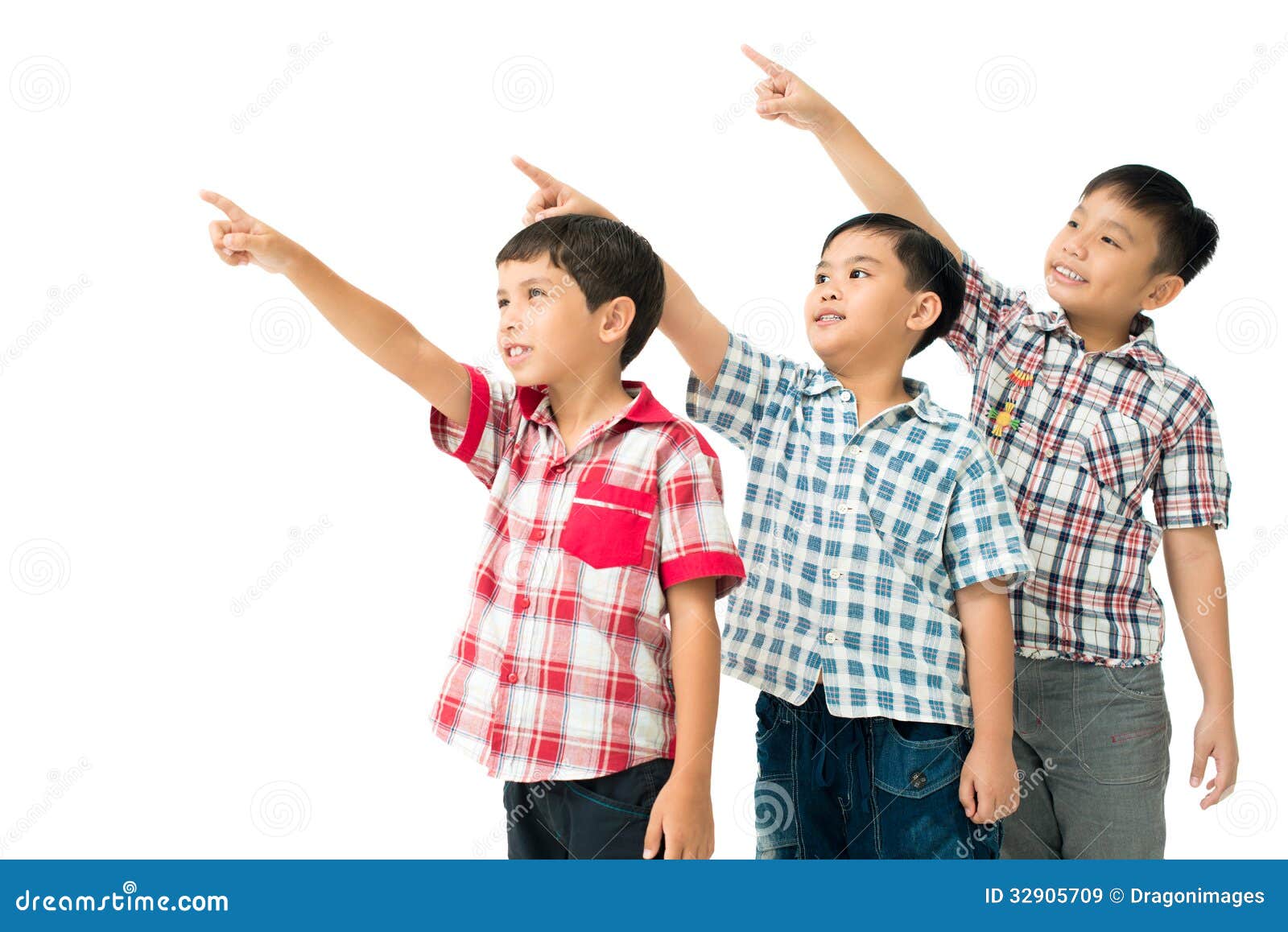 Look! stock image. Image of gesture, pose, cheerful, copyspace - 32905709