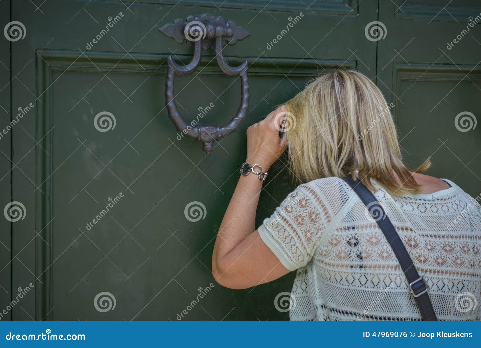 Look through the keyhole stock photo. Image of peeking - 47969076