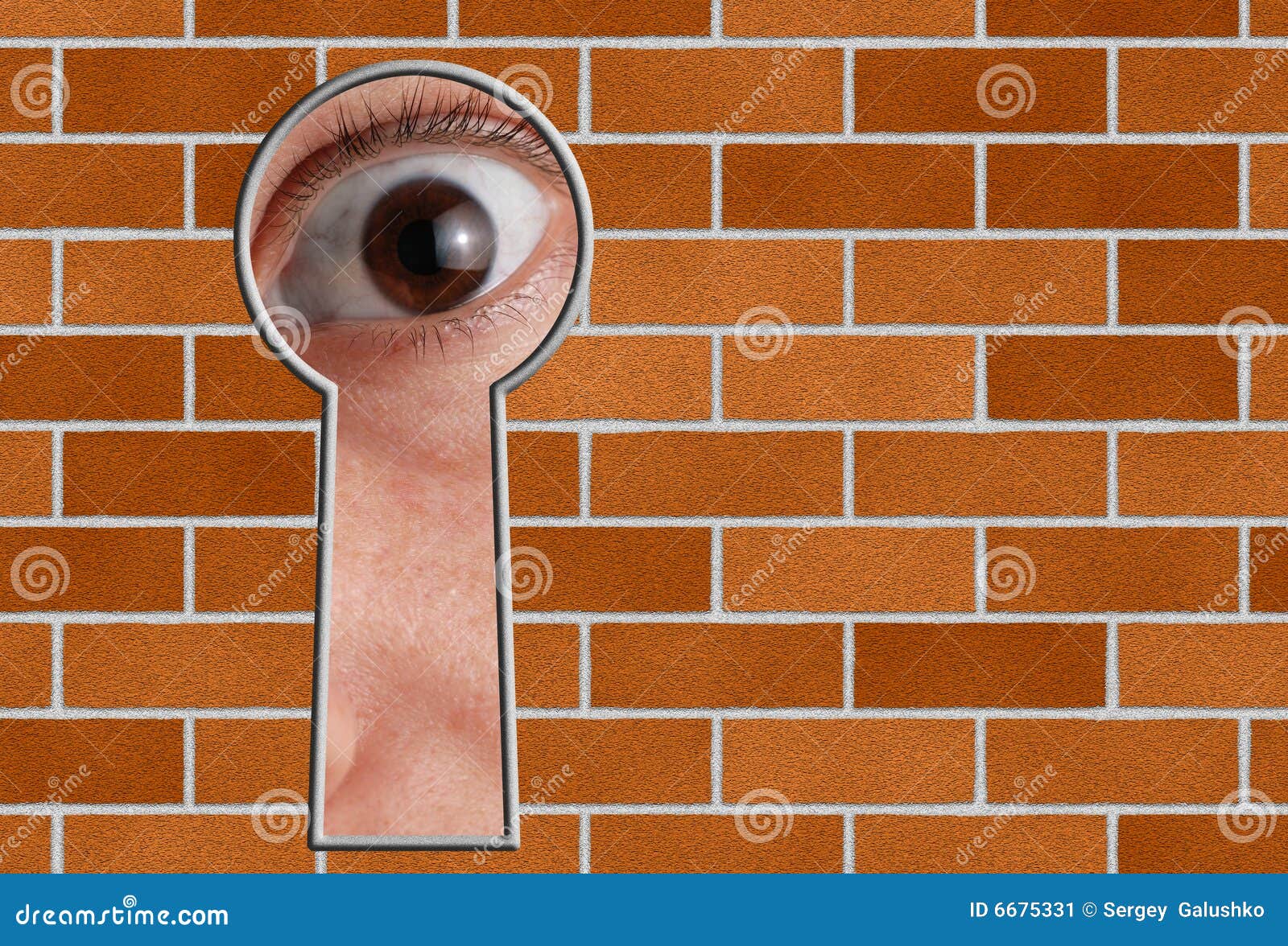 Look Keyhole Stone Wall Photos - Free & Royalty-Free Stock Photos from ...