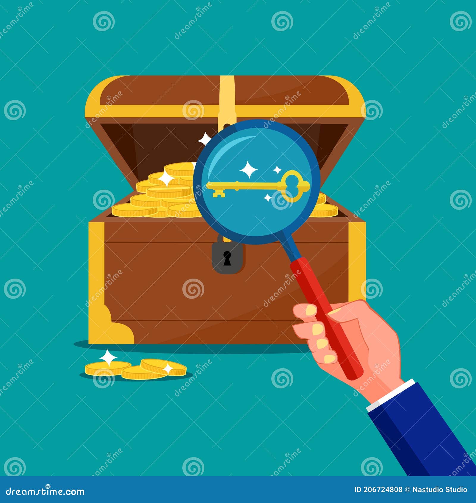 Look at the Keys in the Treasure Chest. the Concept of the Key is a ...