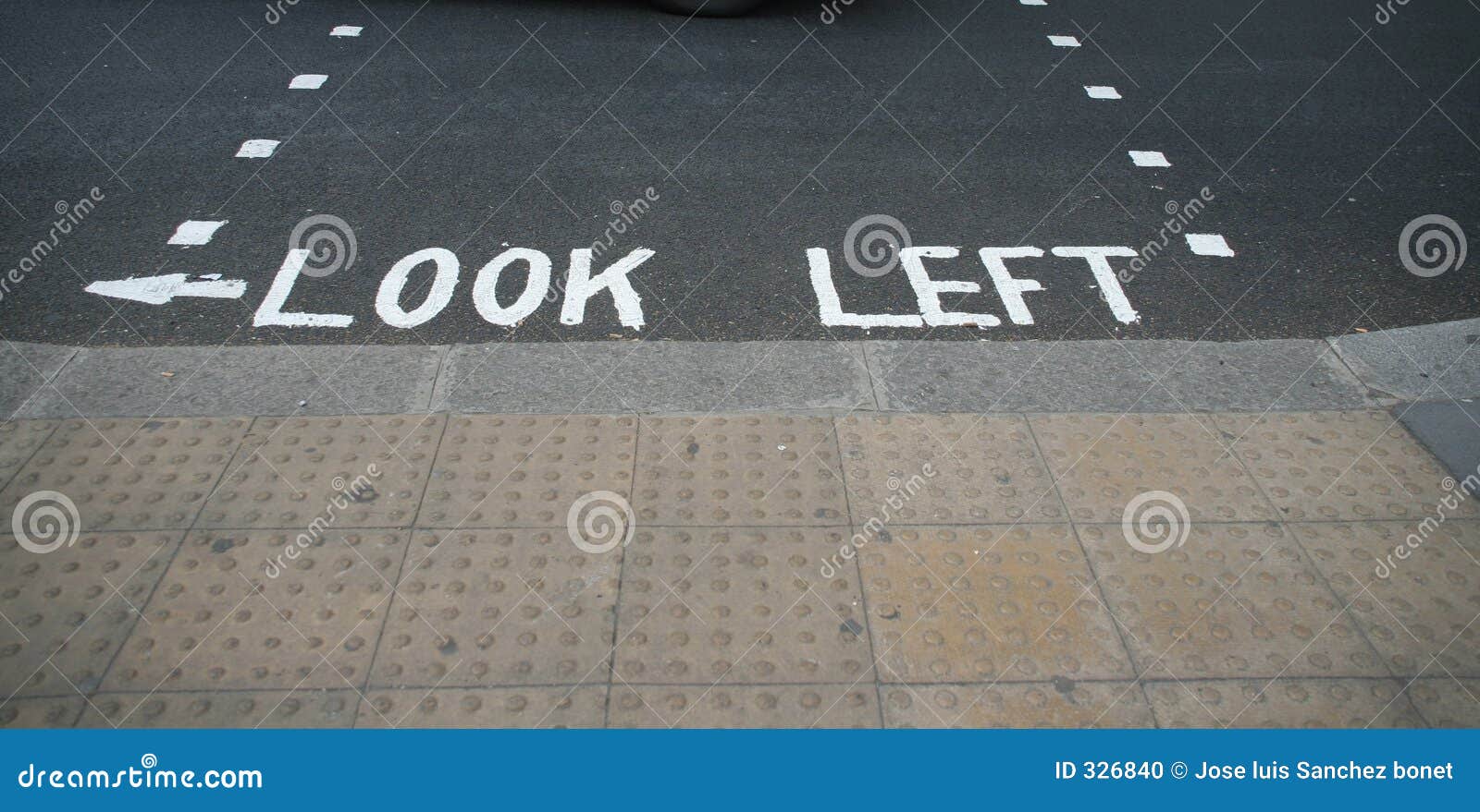 Look Left stock photo. Image of signal, token, london, mark - 326840