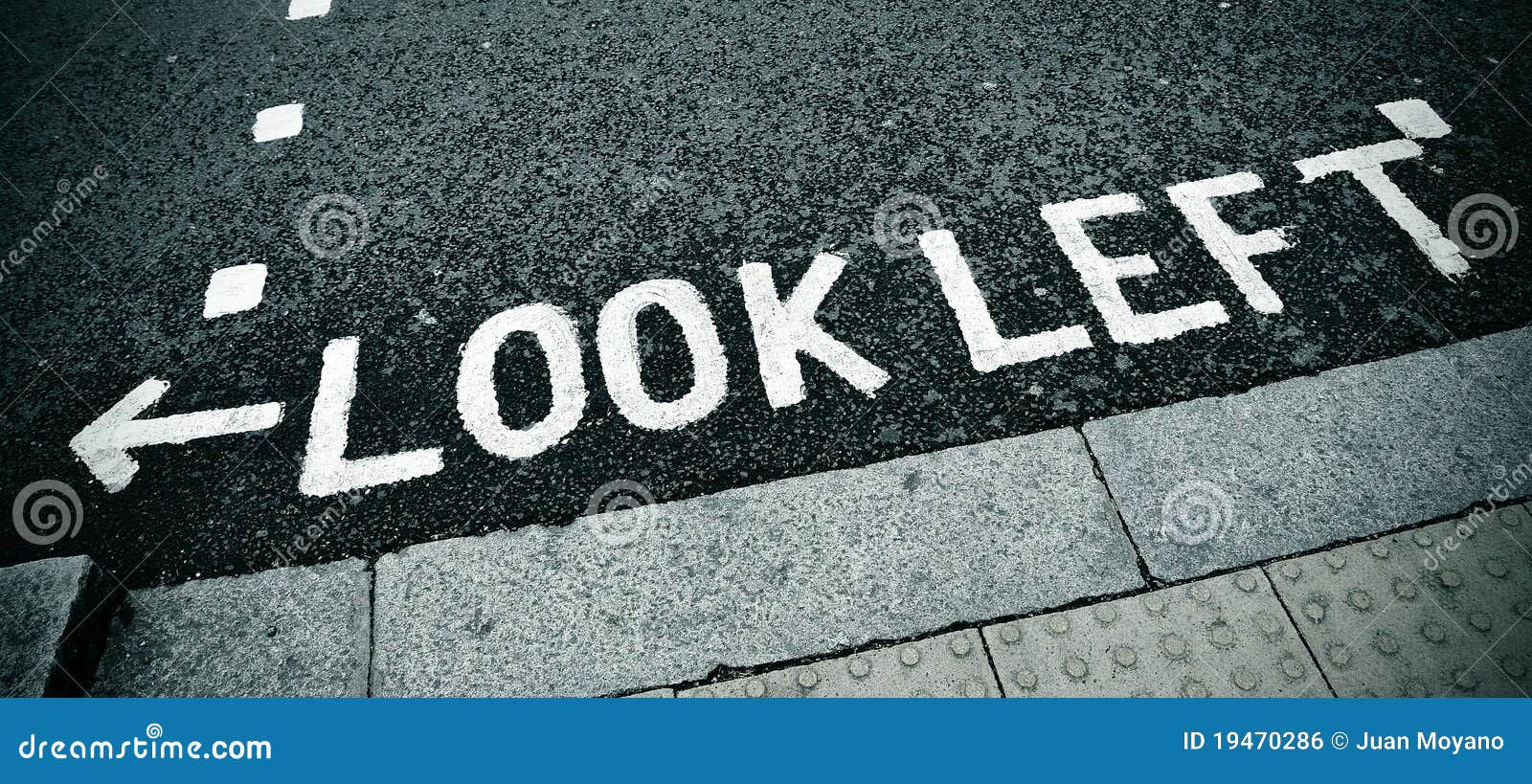 Look left sign stock photo. Image of carefully, pedestrians - 19470286