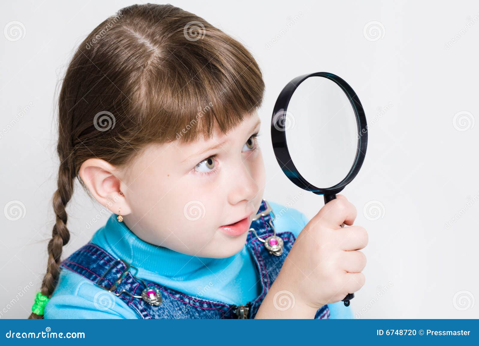 Look through a lens stock photo. Image of glass, little - 6748720