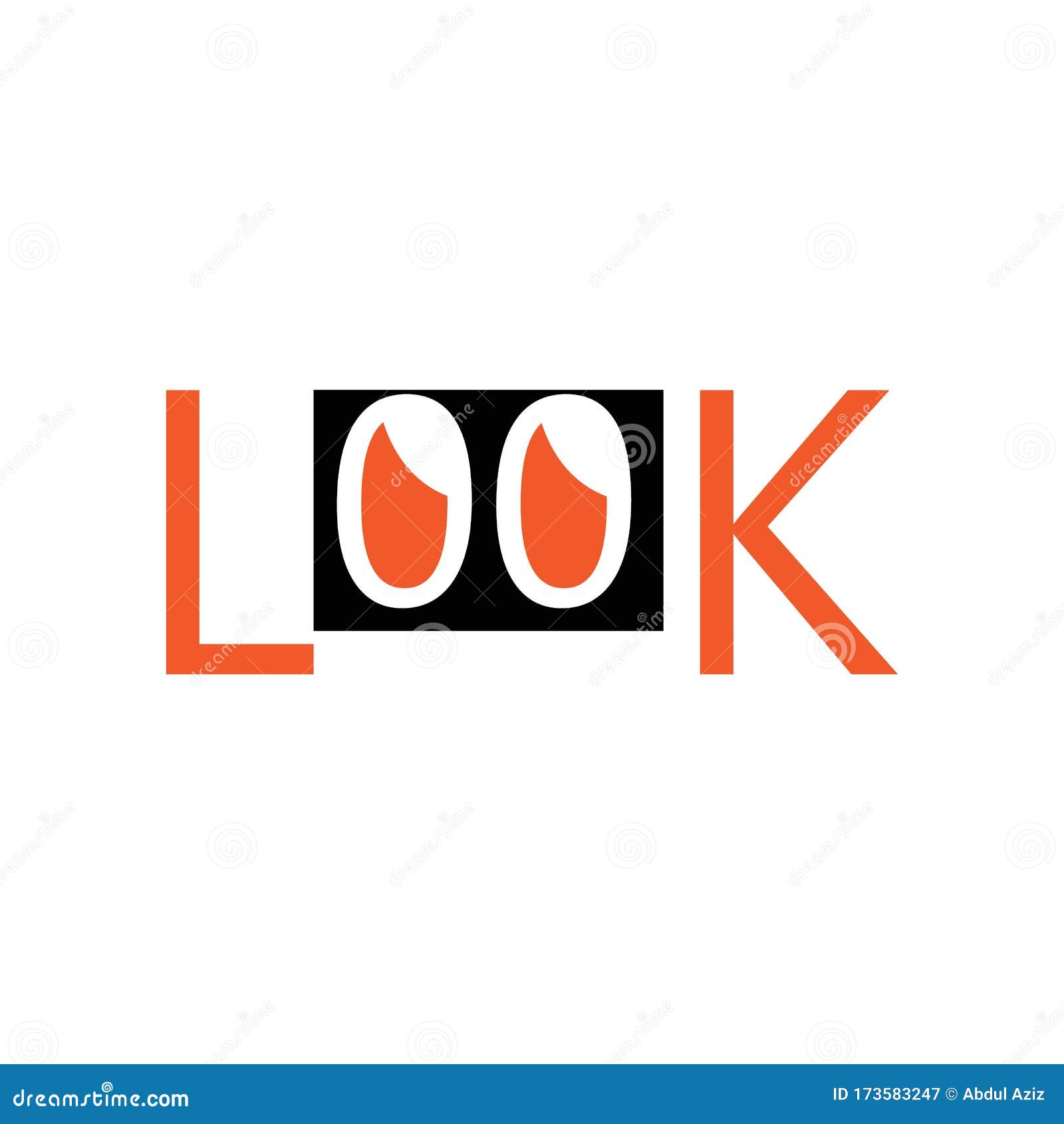 Look logo vector stock illustration. Illustration of look - 173583247