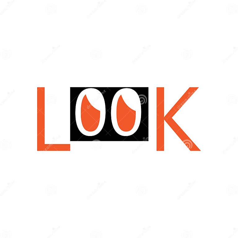 Look logo vector stock illustration. Illustration of look - 173583247
