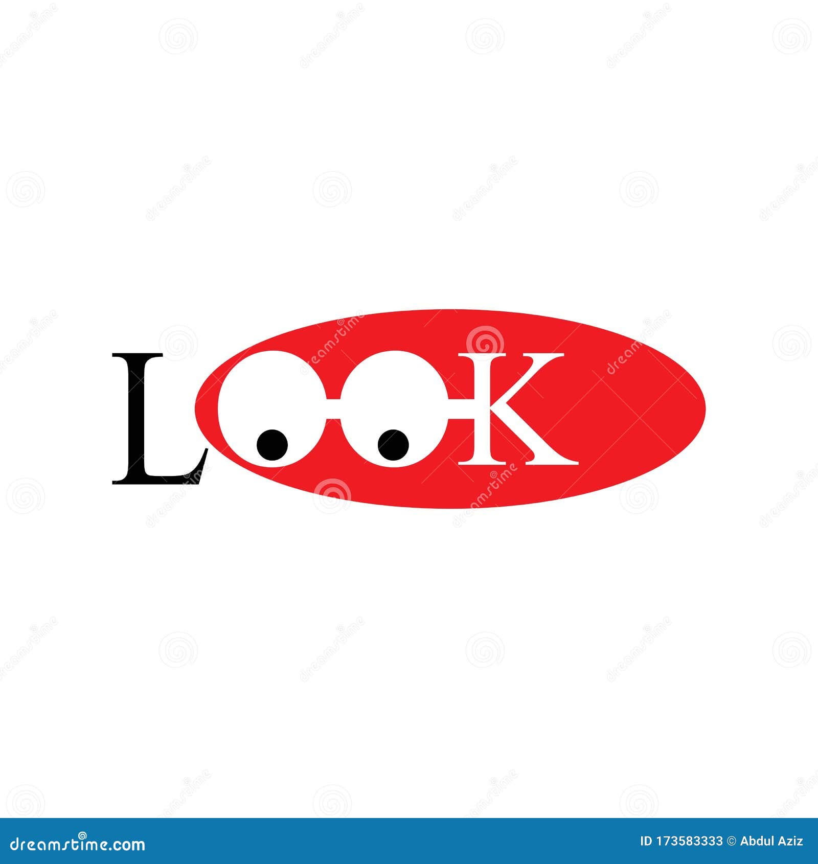 Look logo vector stock illustration. Illustration of template - 173583333
