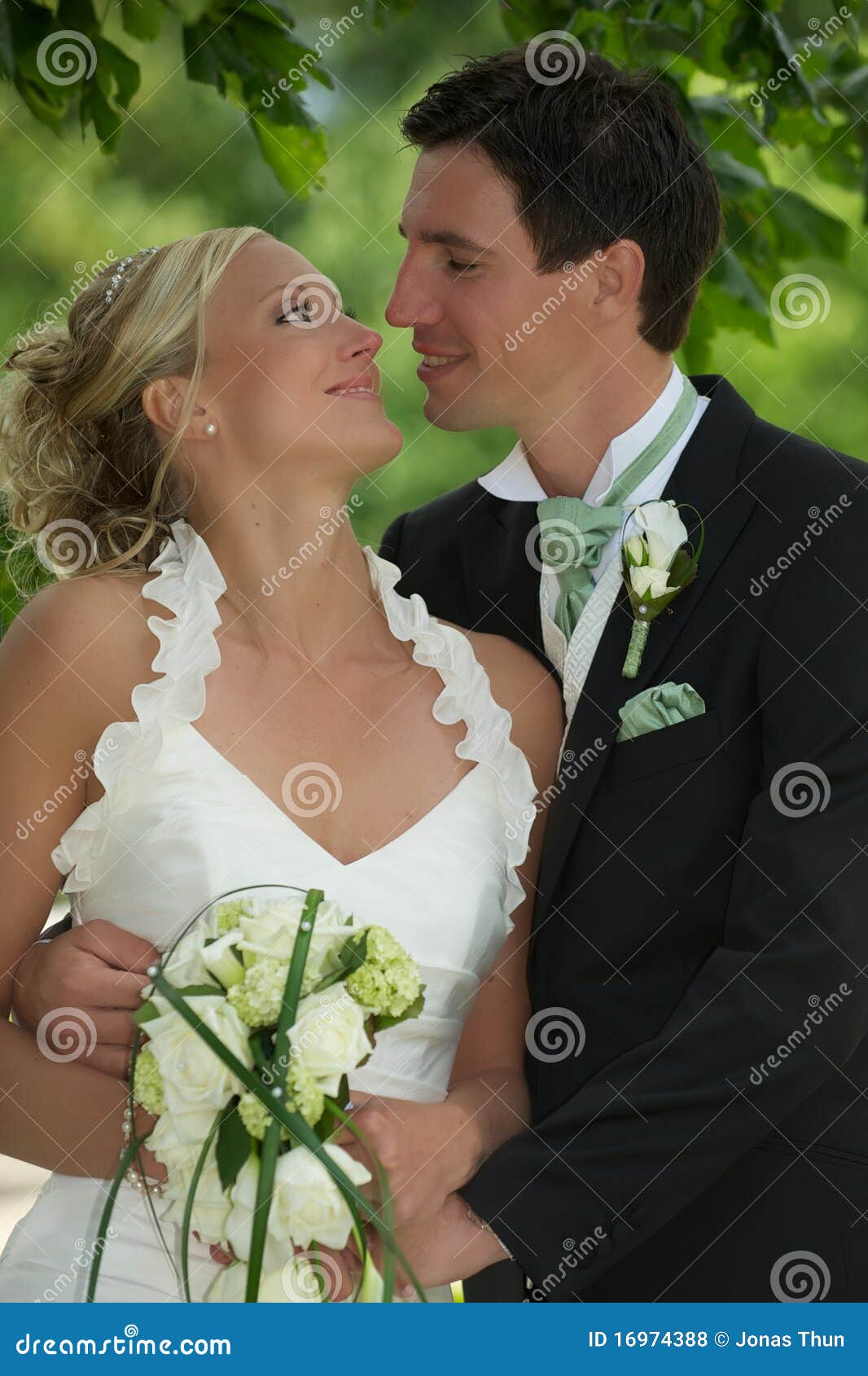 Look of love stock photo. Image of wedding, couple, love - 16974388