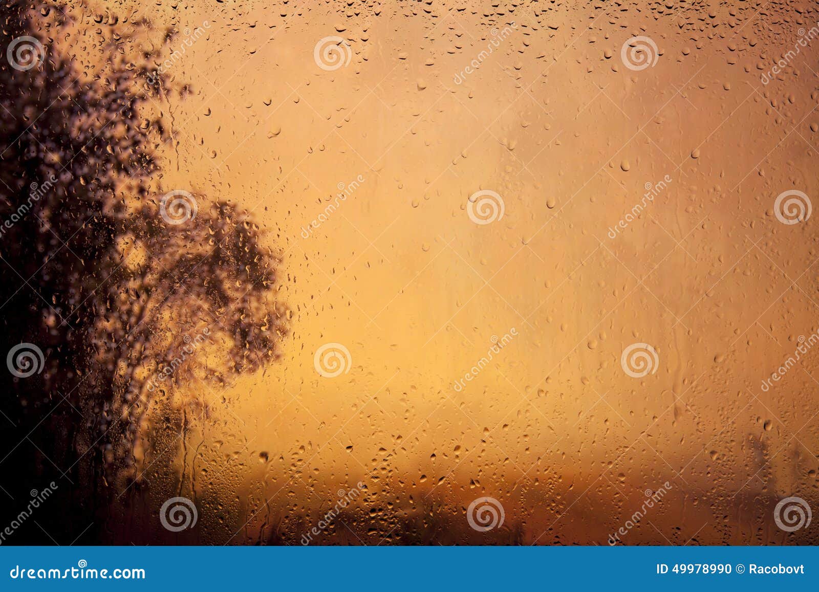 Look at the Misty Dawn through a Window Stock Photo - Image of ...