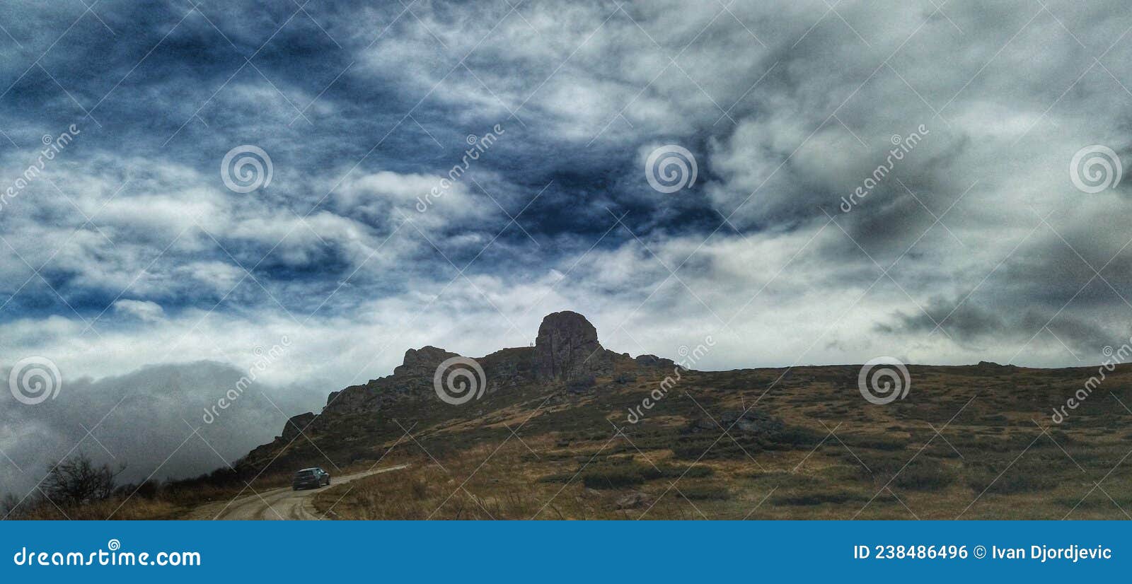 Look at the mountain stock photo. Image of ridge, badlands - 238486496