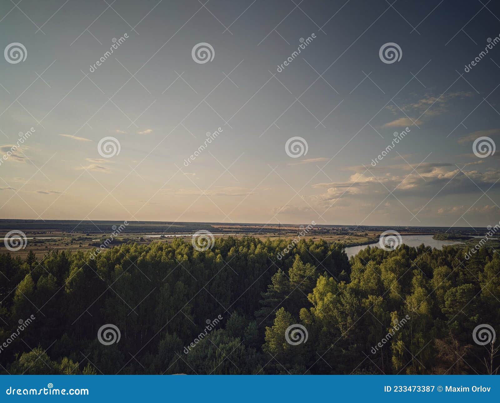 We Look at Nature from Above Stock Image - Image of cloud, dusk: 233473387
