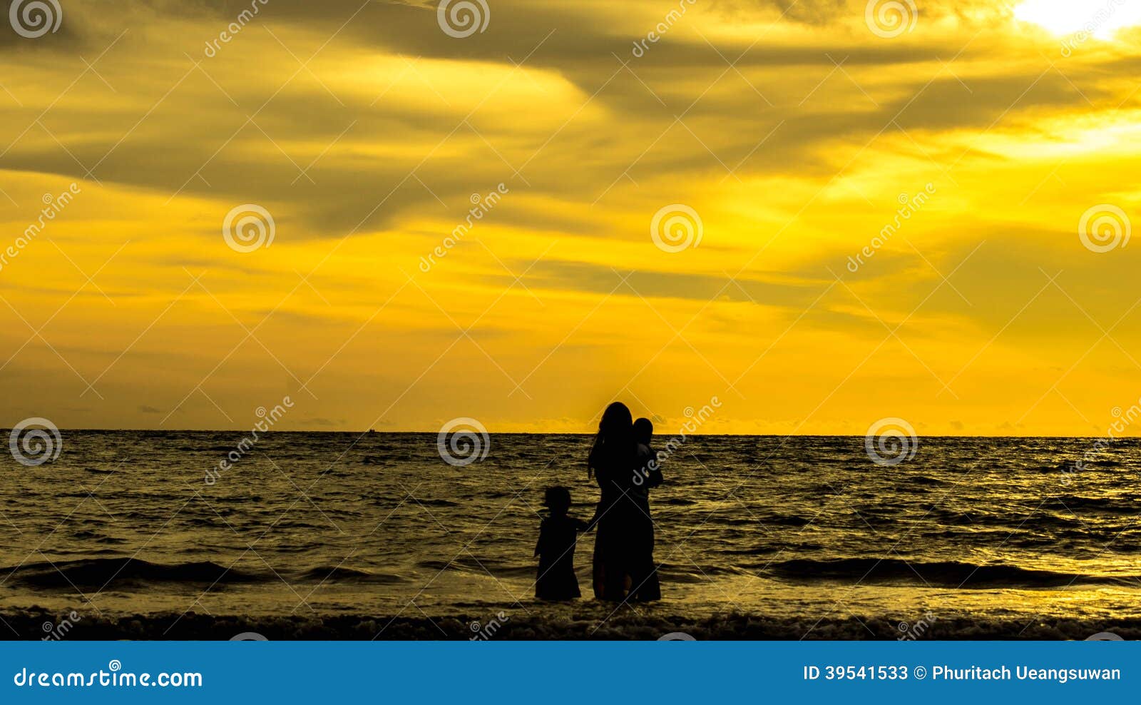 Look at nowhere. stock image. Image of waves, sunset - 39541533