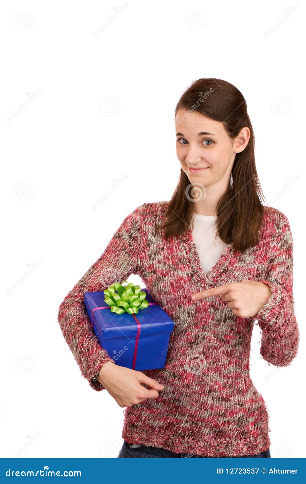 Look at this present stock image. Image of natural, hair - 12723537