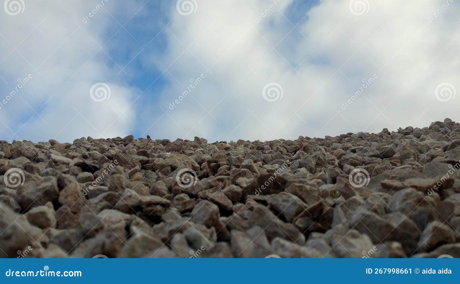Look at the Pure Blue Sky and Stones Stock Image - Image of rock ...
