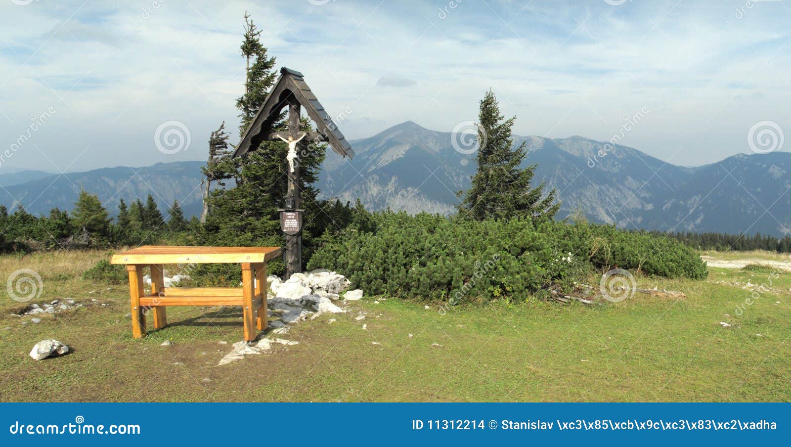 Look from Rax Alps To Hochsneeberg Stock Photo - Image of rood, meadow ...