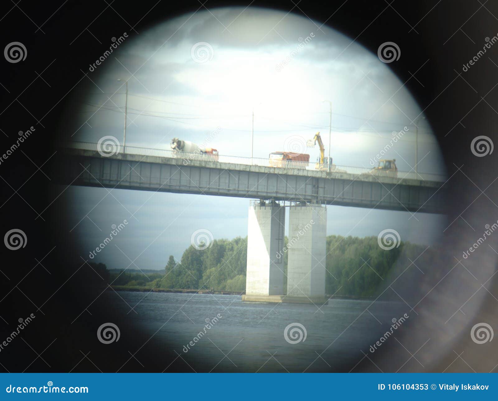 Look at the Real Scope Sight View Stock Image - Image of destination ...