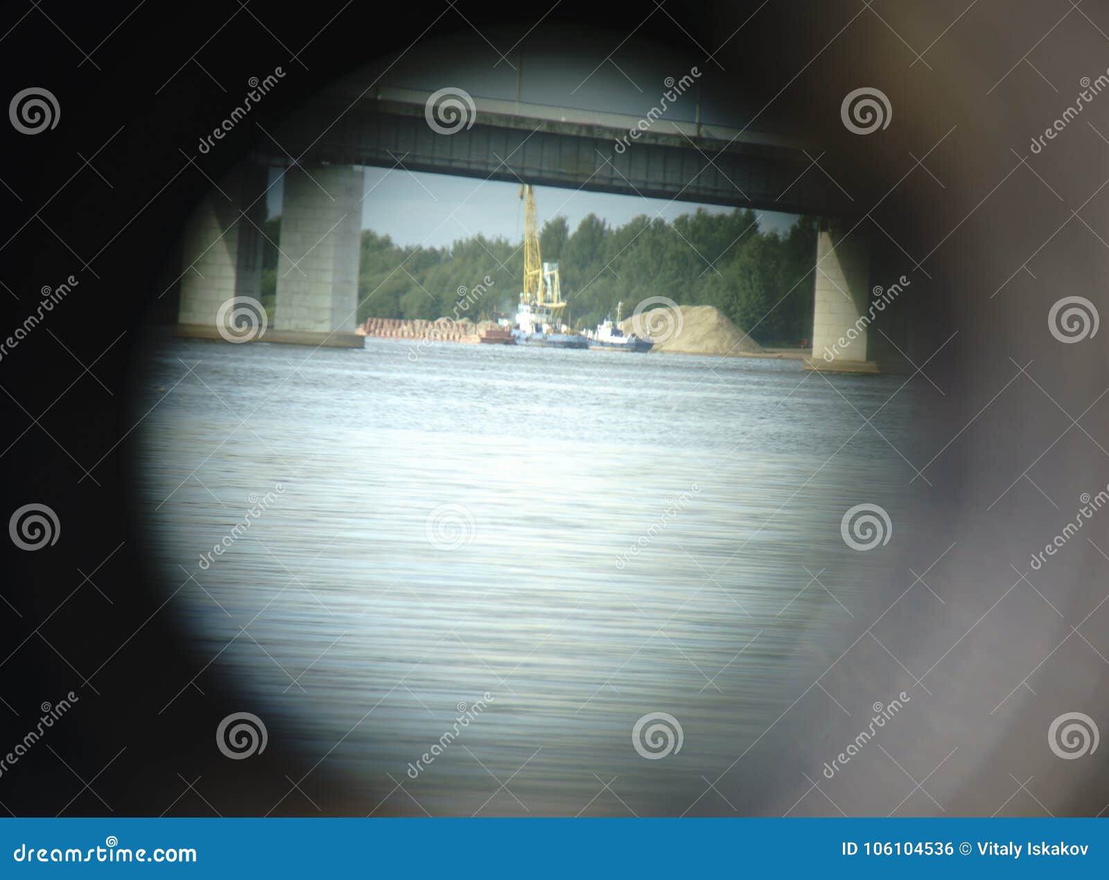 Look at the Real Scope Sight View Stock Photo - Image of point, rifle ...