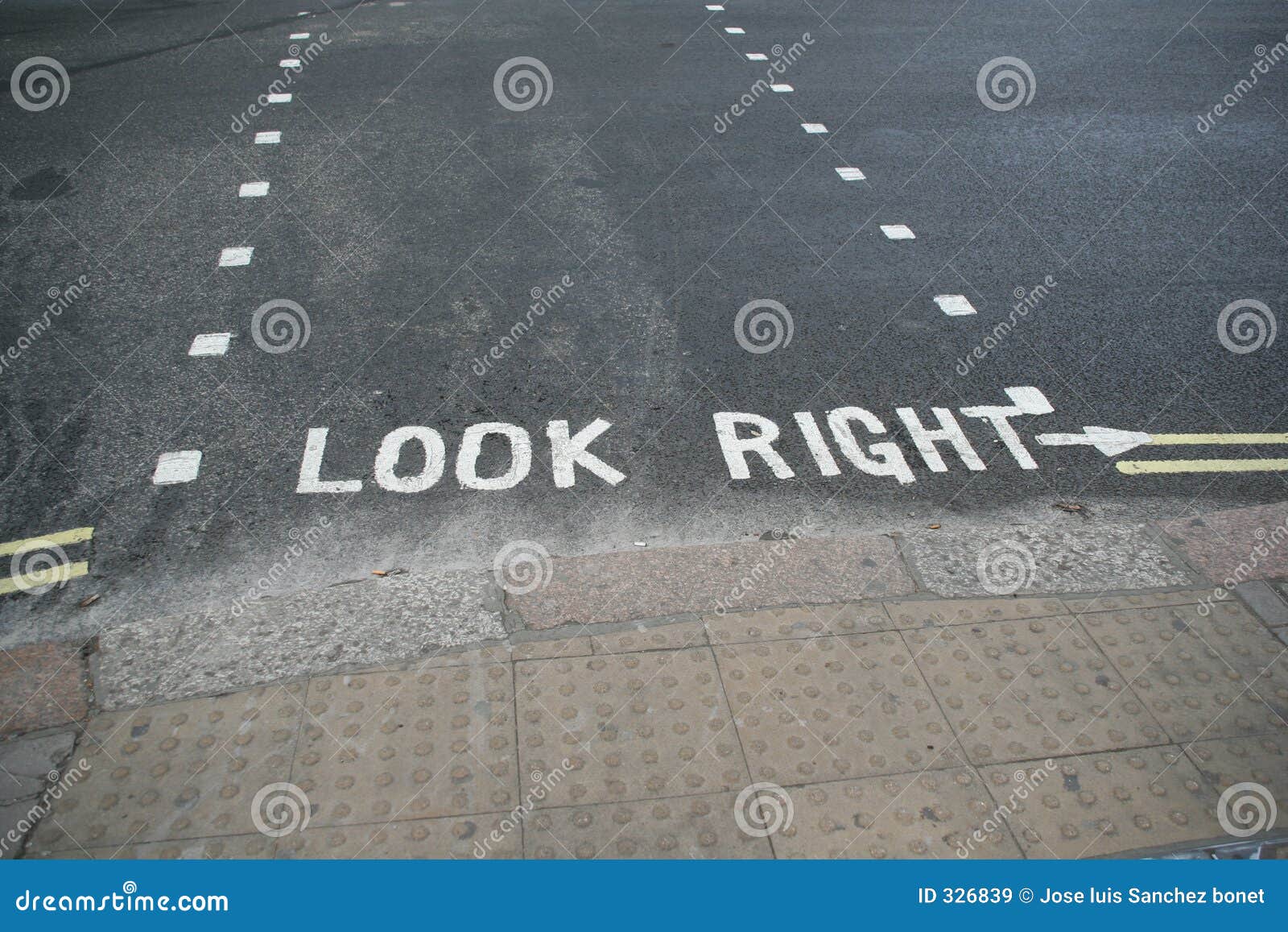 Look Right stock image. Image of token, right, pedestrian - 326839