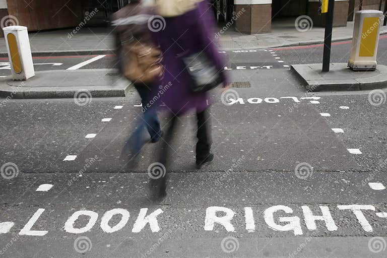 Look right sign stock image. Image of crossing, rule - 26959743