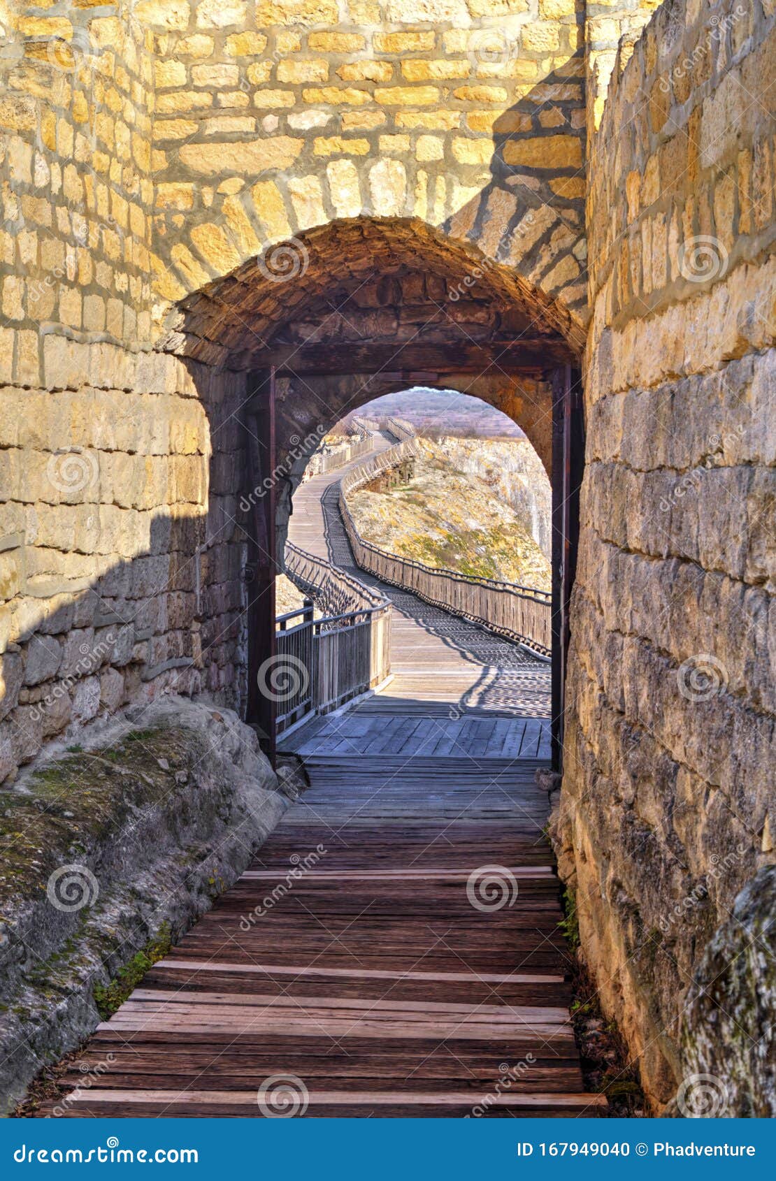 A Look Thru an Opened Stone Gate Stock Photo - Image of classiulture ...