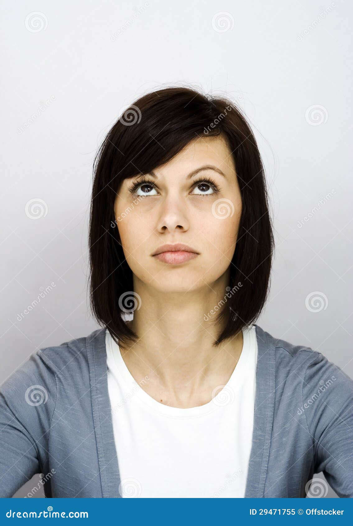 Look up stock image. Image of girl, contemporary, concentration - 29471755