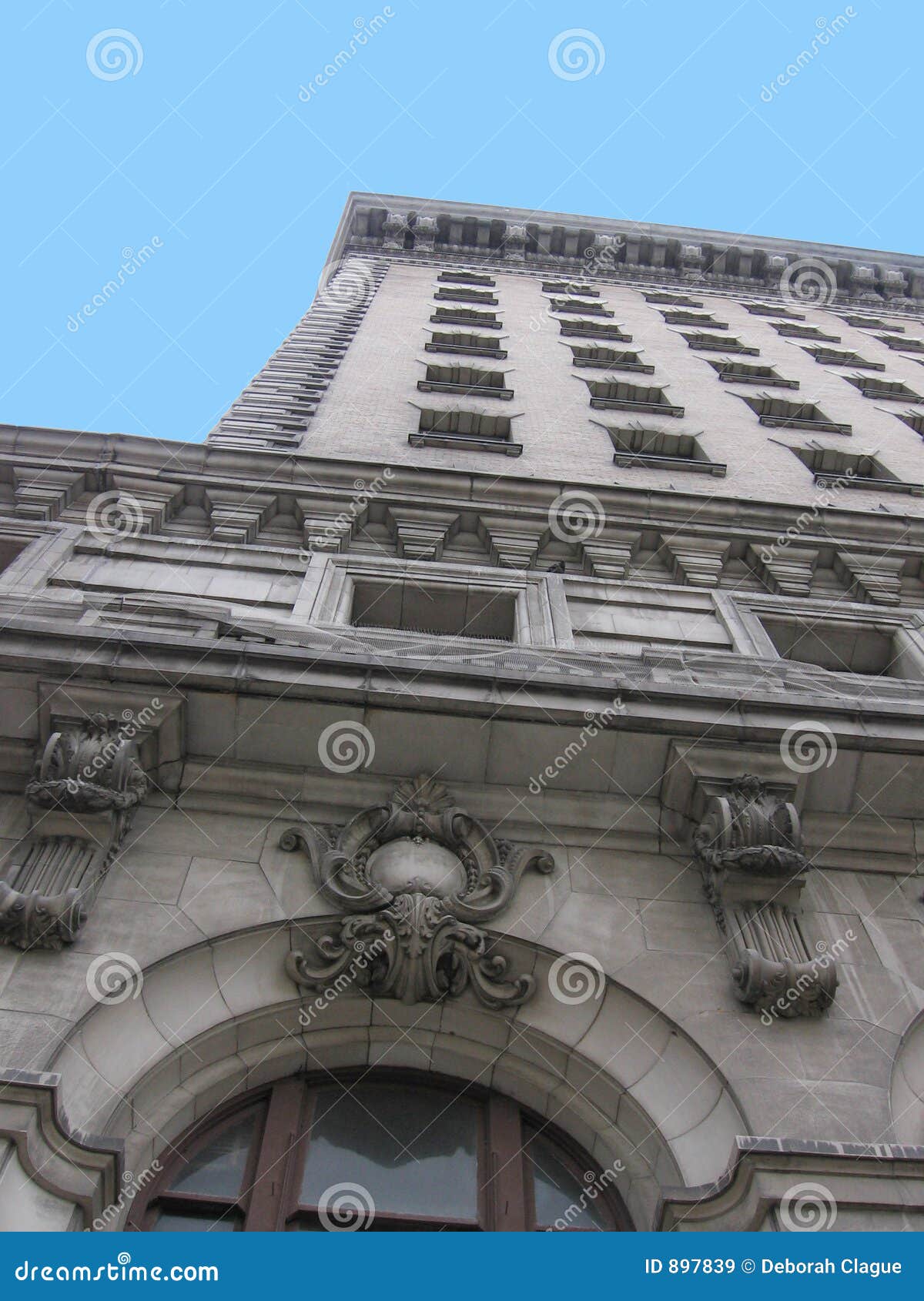 Look Up...Way Up! stock image. Image of windows, view, offices - 897839