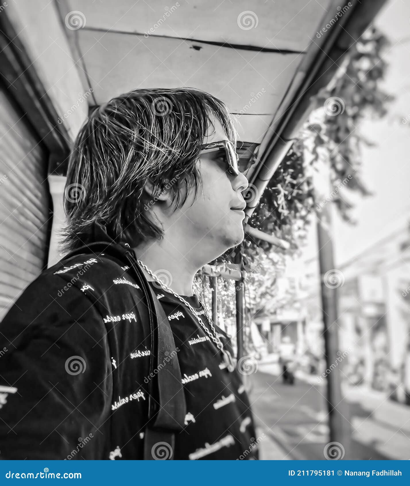 Look at the View Out Site Door Stock Image - Image of look, door: 211795181