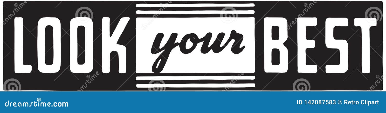 Look Your Best 2 stock vector. Illustration of clothes - 142087583