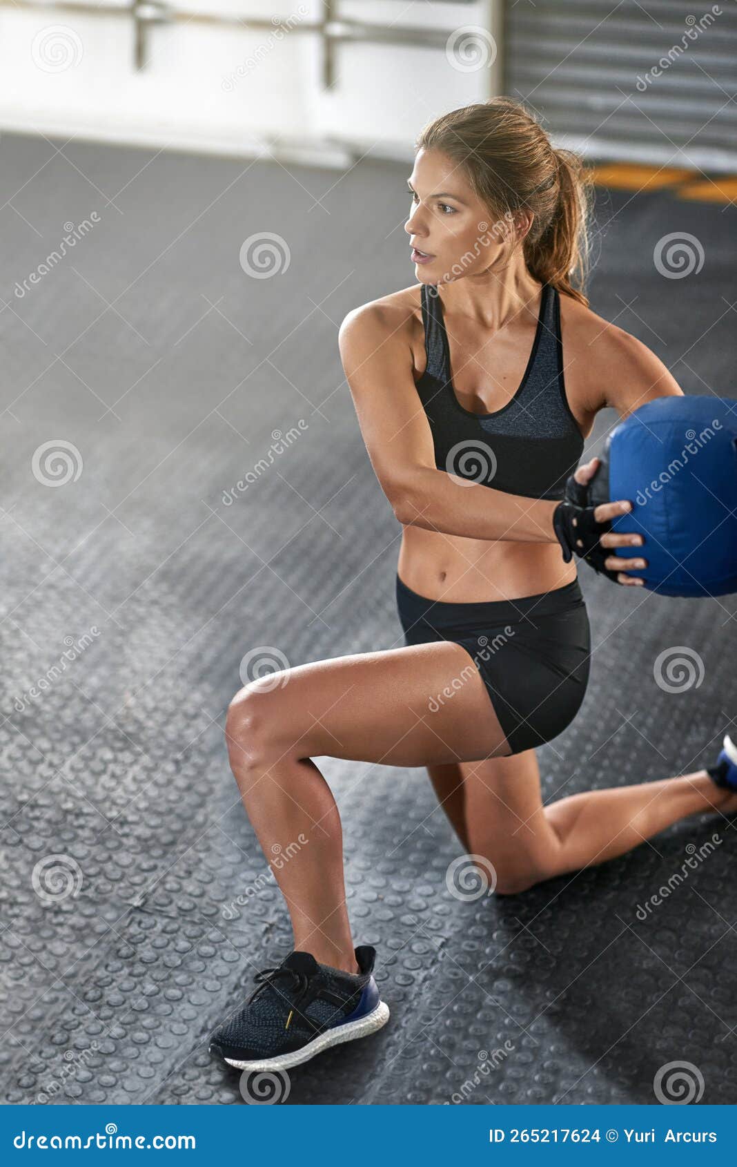 Look After Your Body And Itll Look After You A Young Woman Working Out