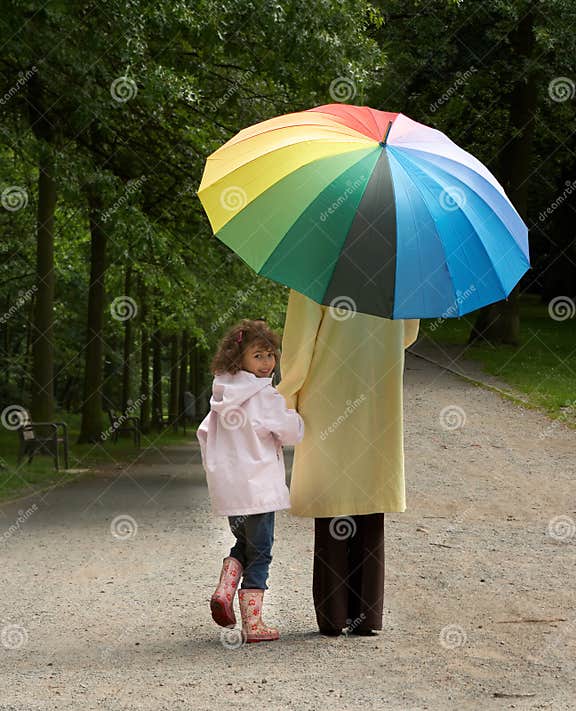 Looking back stock image. Image of smile, wellingtons - 2946699
