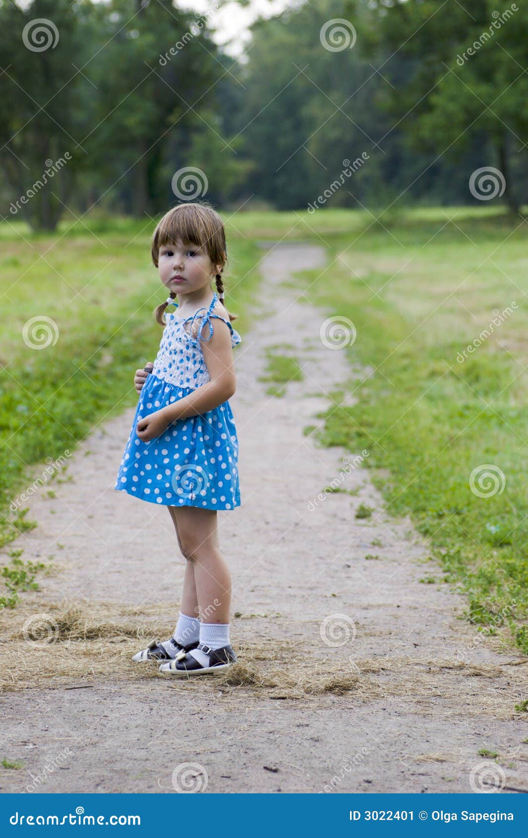 Looking back for goodbye stock image. Image of childhood - 3022401