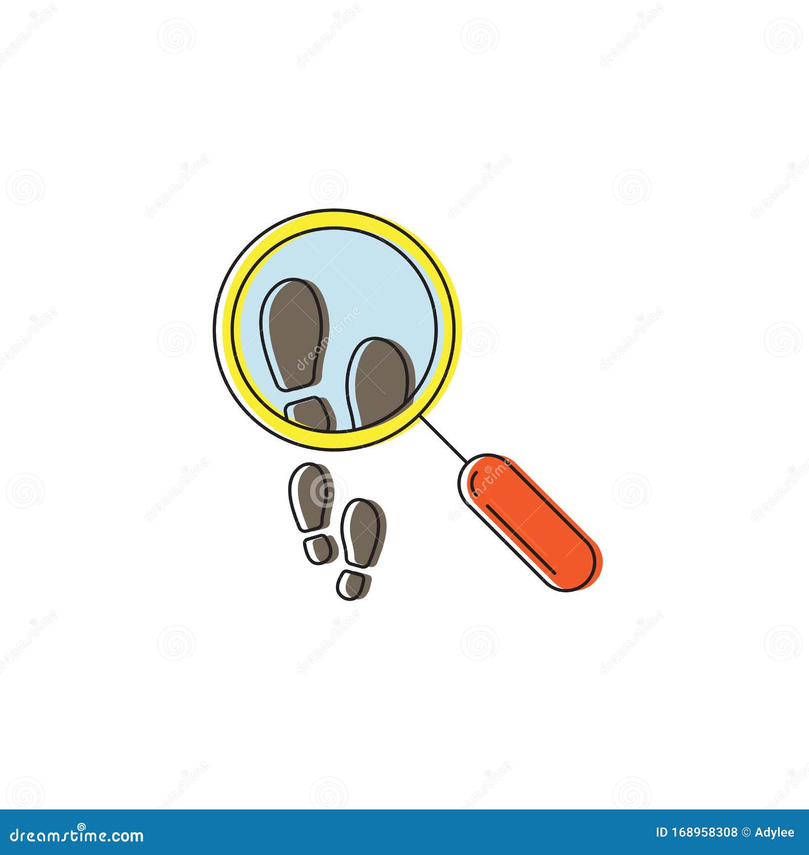 Looking for Clues Vector Icon Symbol Finding Isolated on White ... Looking for Clues Vector Icon Symbol Finding Isolated on White ...