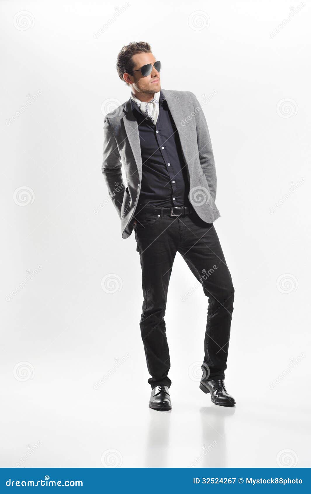 Looking Confident. Full Length of Confident Young Men Posing and Stock ... Looking Confident. Full Length of Confident Young Men Posing and Stock ...