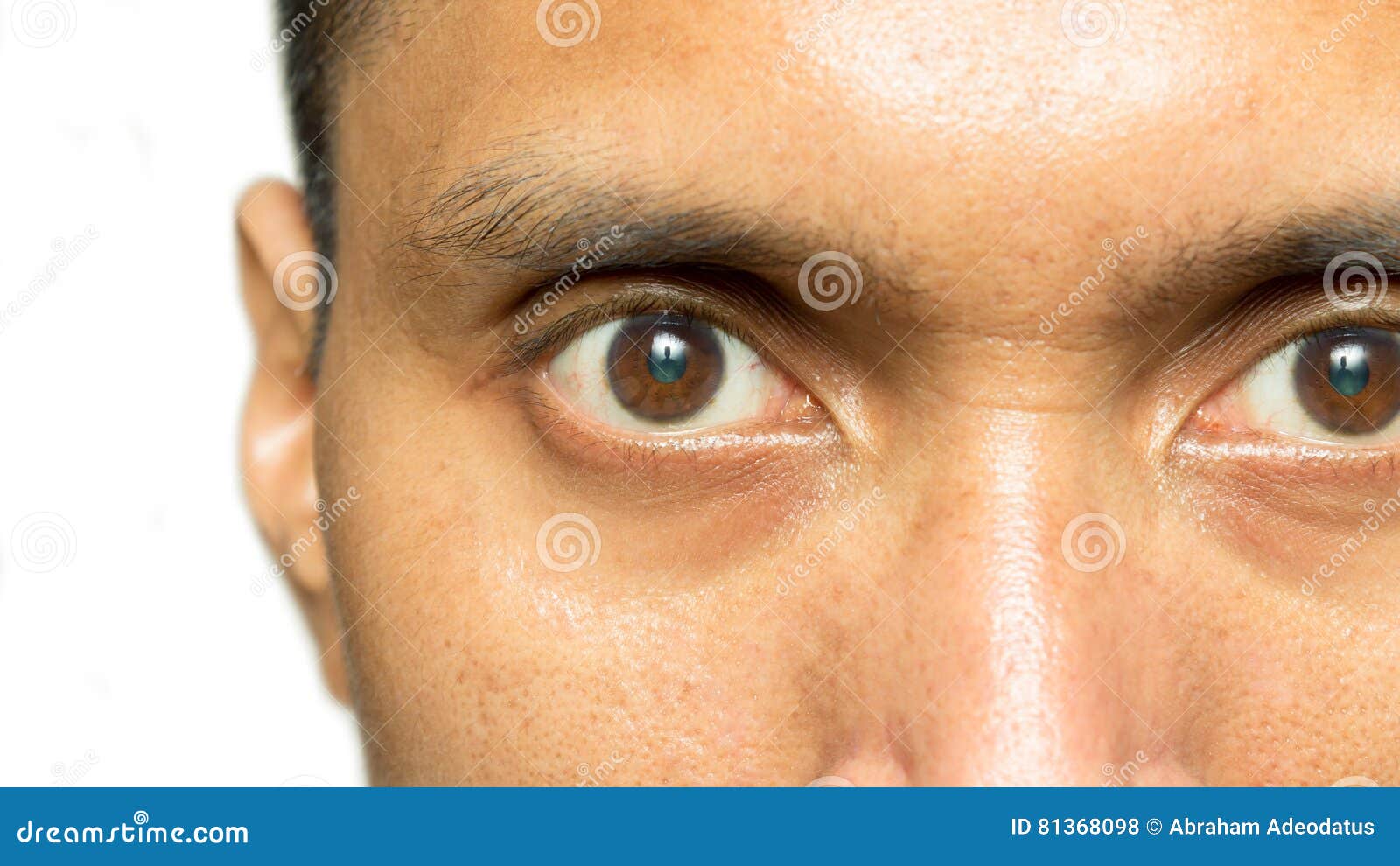 Looking Deep with a Sharp Gaze Stock Photo - Image of person, asian ...
