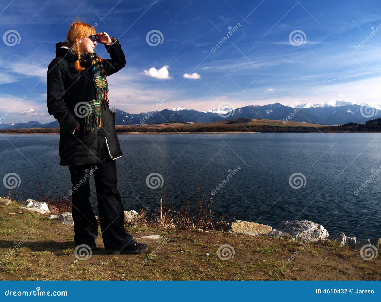 Looking into distance stock photo. Image of scenery, mountain - 4610432
