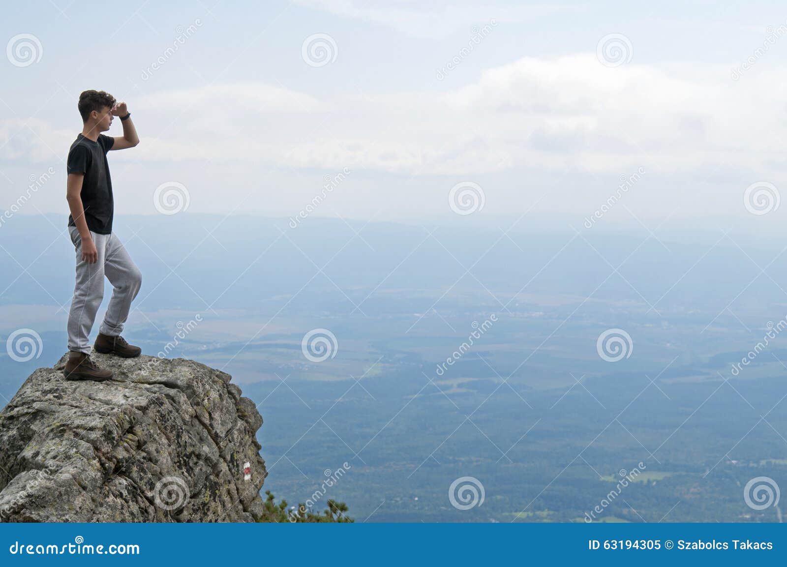 Looking in the distance stock image. Image of tourism - 63194305