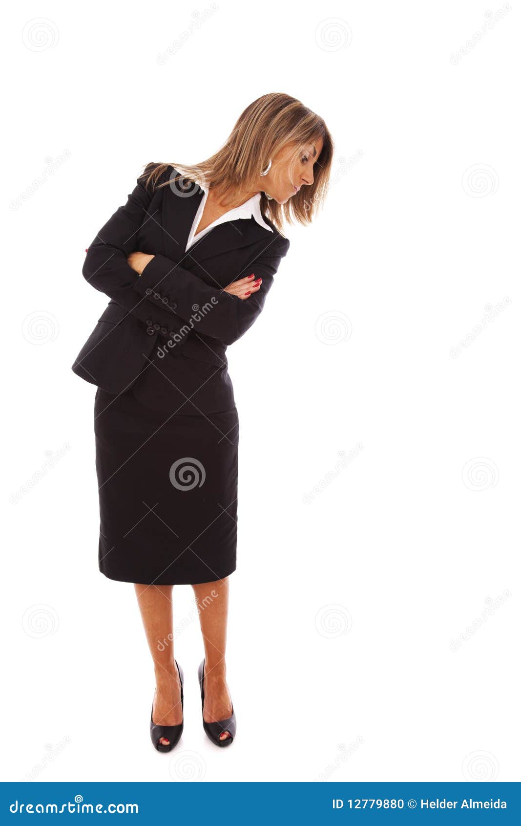 Looking down stock photo. Image of hope, arms, consultant - 12779880