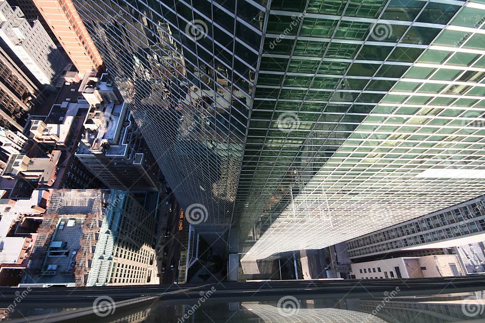 Looking Down stock photo. Image of city, york, skyscraper - 639280