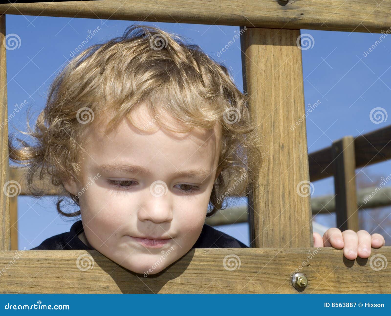 Looking Down stock image. Image of person, blonde, youth - 8563887