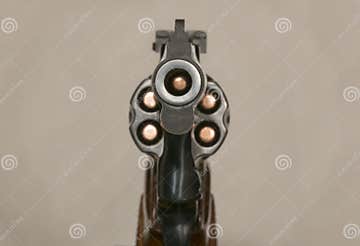 Looking Down the Barrel stock image. Image of front, sight - 49594635
