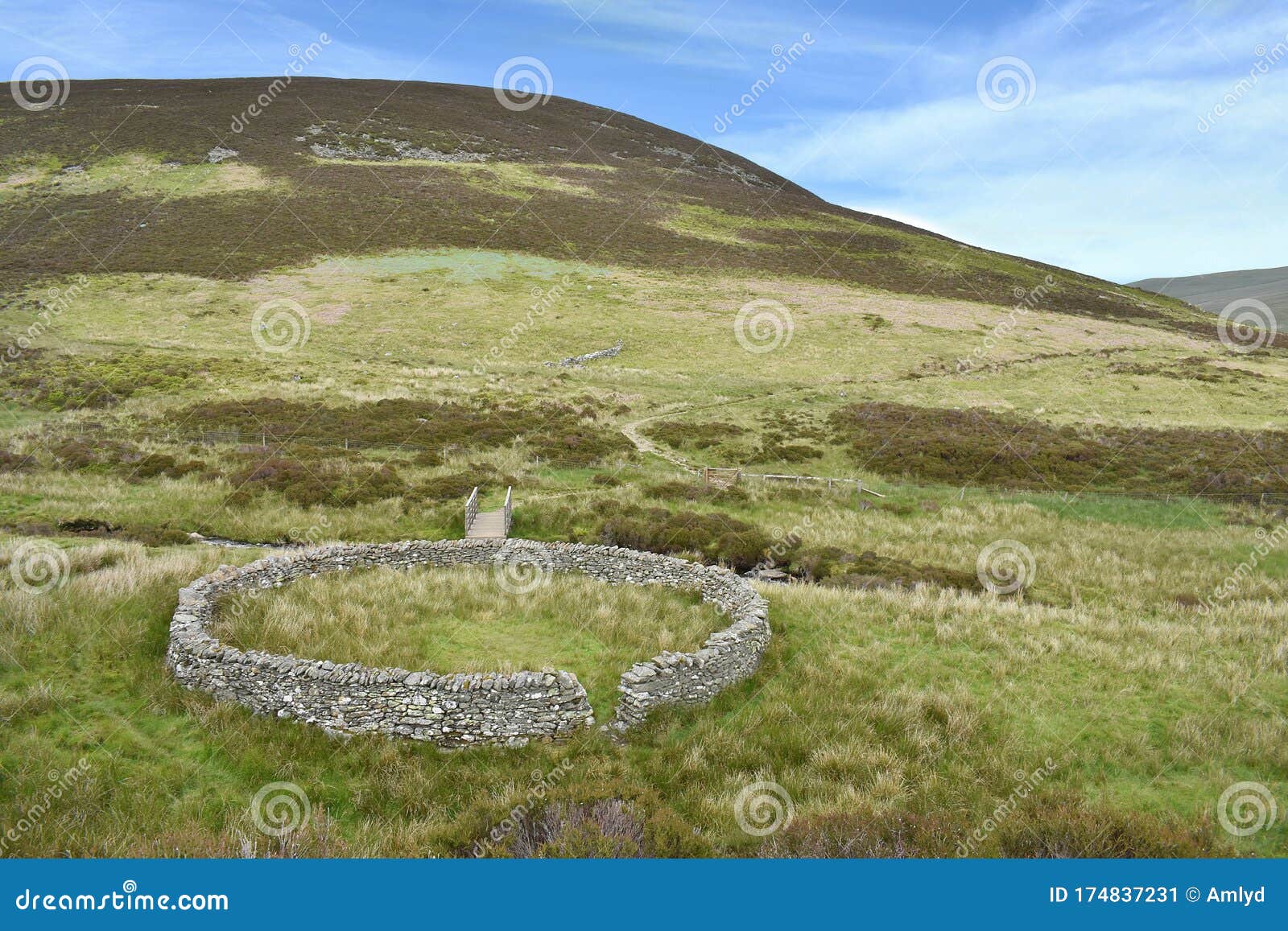 A Sheepfold Royalty-Free Stock Image | CartoonDealer.com #210301054