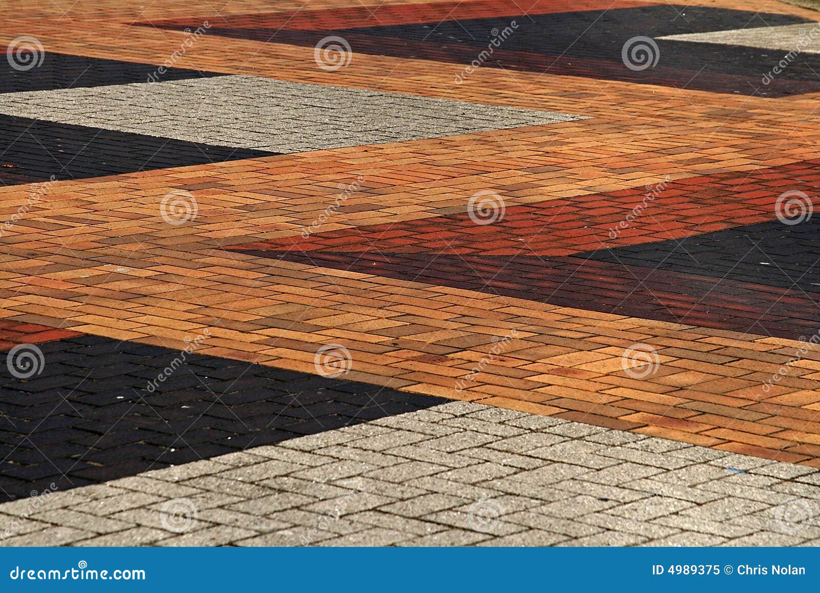Colourful Paving Stones In Different Sizes Royalty-Free Stock Image ...