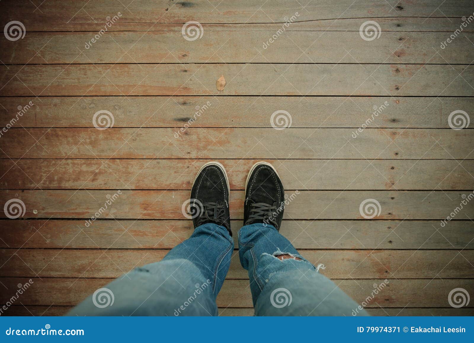 Looking down stock image. Image of shoes, sign, surface - 79974371